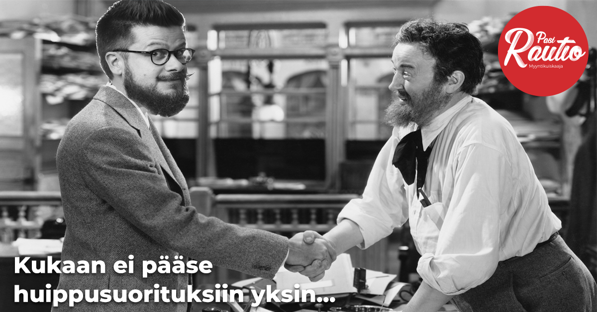 Henkilökohtainen myynnin valmennus | Pasi Rautio